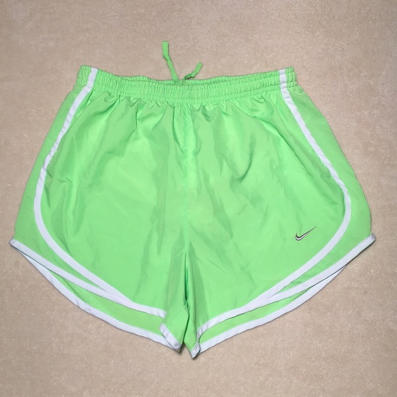 Nike | Shorts | Nike Drifit Running Shorts Neon Green Size S | Poshmark